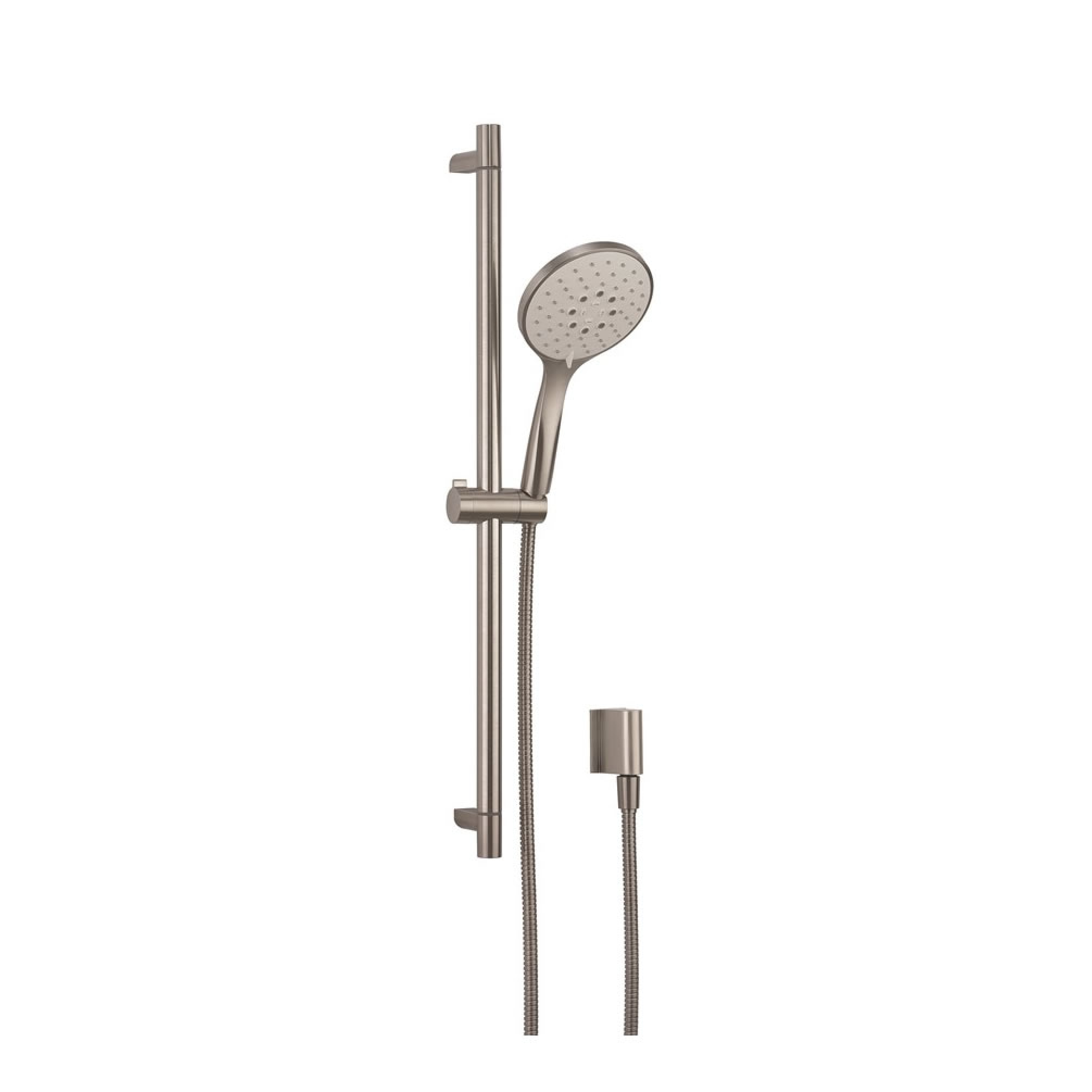 Crosswater MPRO Nickel Slide Rail Shower Kit | Sanctuary