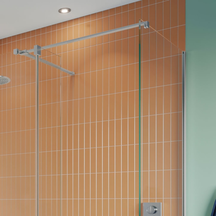 Crosswater Polished Stainless Steel T Bracing Bar | Sanctuary Bathrooms