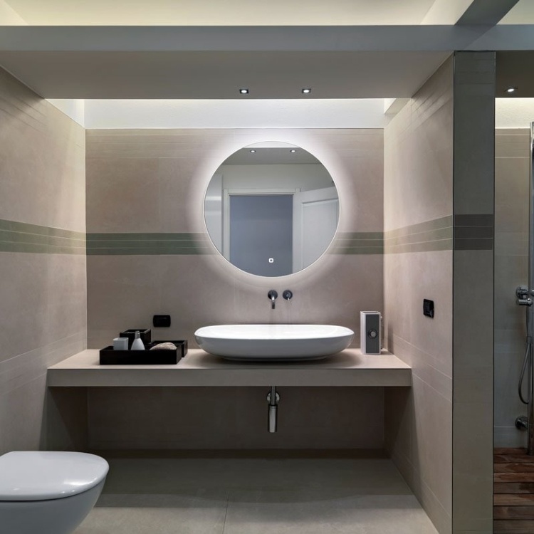 HIB Theme Round LED Mirror | Sanctuary Bathrooms