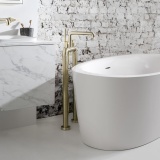 Crosswater Union Brushed Brass Thermostatic Lever Shower Valve ...