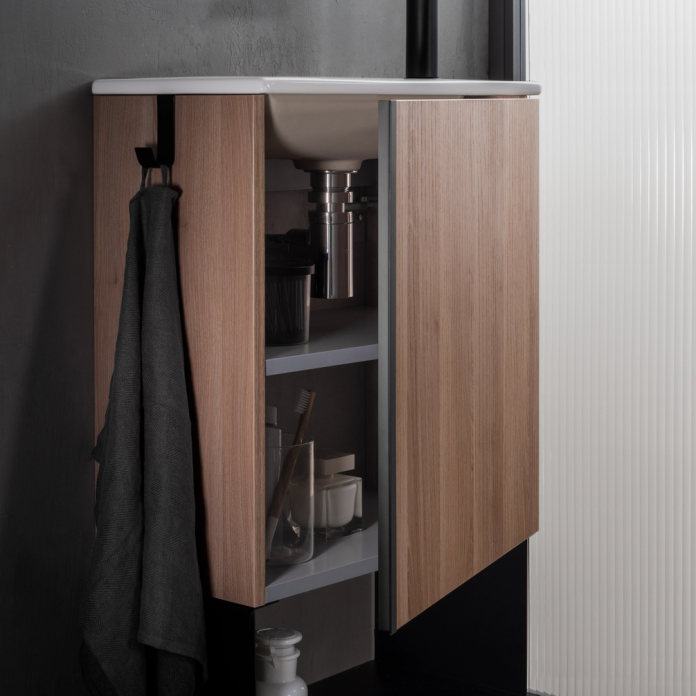 Roca Mini Pro Birch Vanity Unit & Basin | Sanctuary Bathrooms