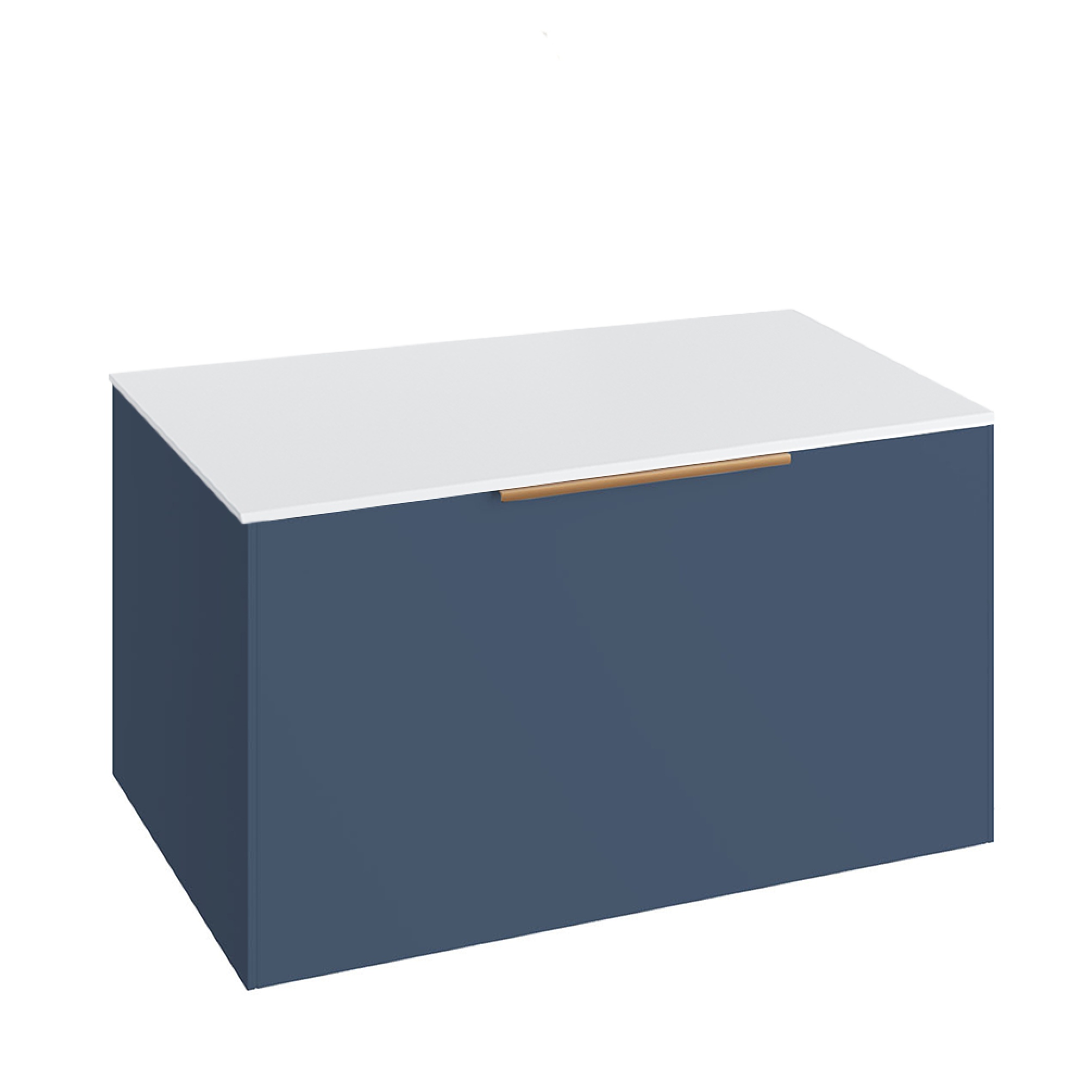 Abacus Concept Sit On Blue 800mm Vanity Unit | Sanctuary