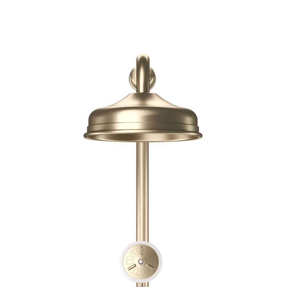 Crosswater Belgravia Brass 2-Way Shower Column | Sanctuary