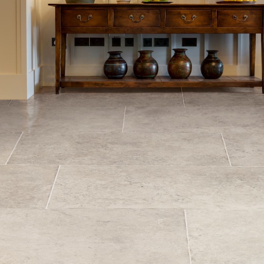 Ca' Pietra Brit Stone Pennant Grey Porcelain Tiles | Sanctuary