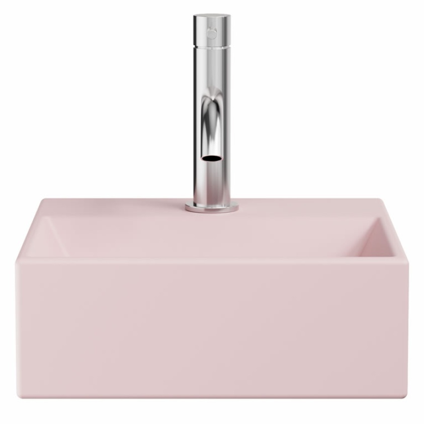 Crosswater Beck Matt Pink 300mm Cloakroom Basin | Sanctuary