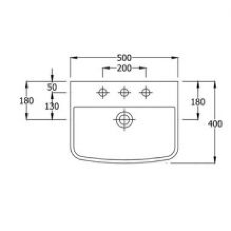 RAK Summit Basin & Pedestal, RAK, Toilet & Basin Set | Sanctuary Bathrooms