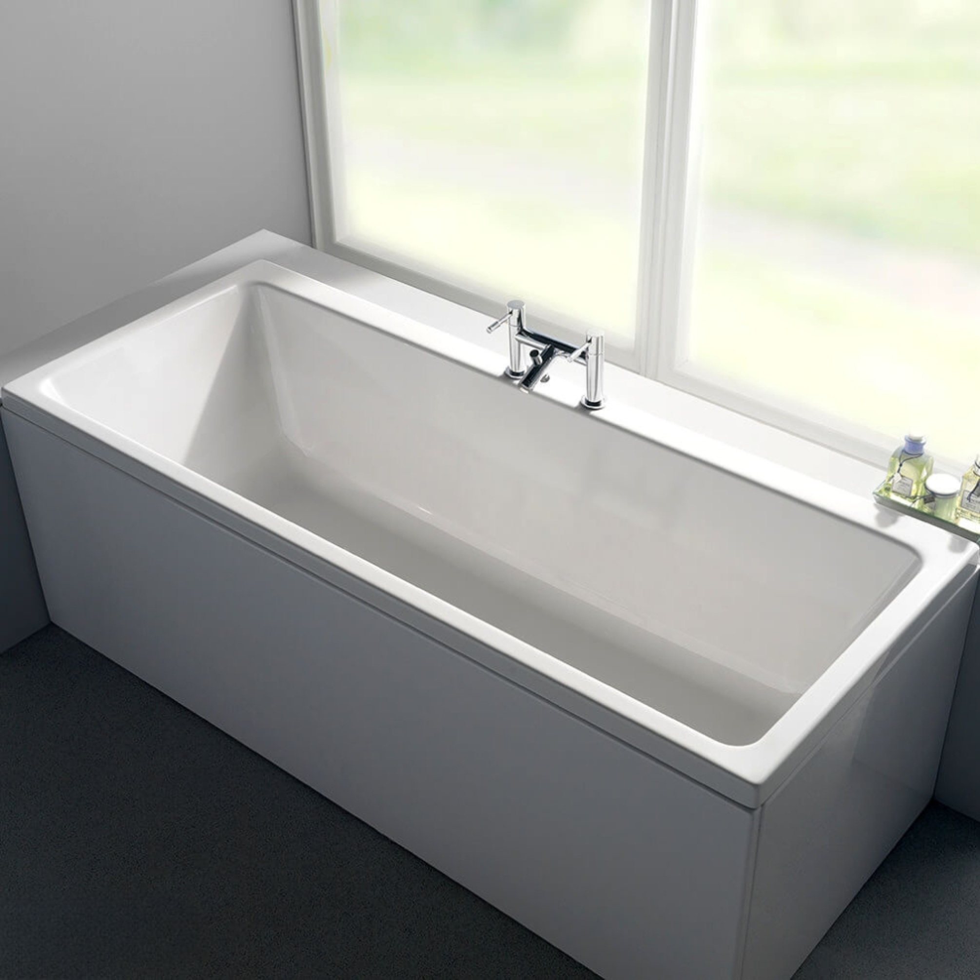 Carron Quantum Duo 1700mm x 700mm DE Carronite Bath