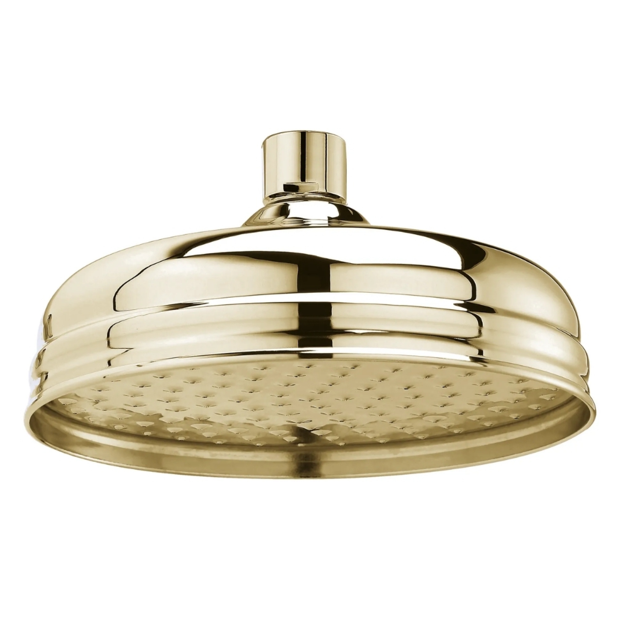 BC Designs Victrion Gold 8" Round Shower Head | Sanctuary