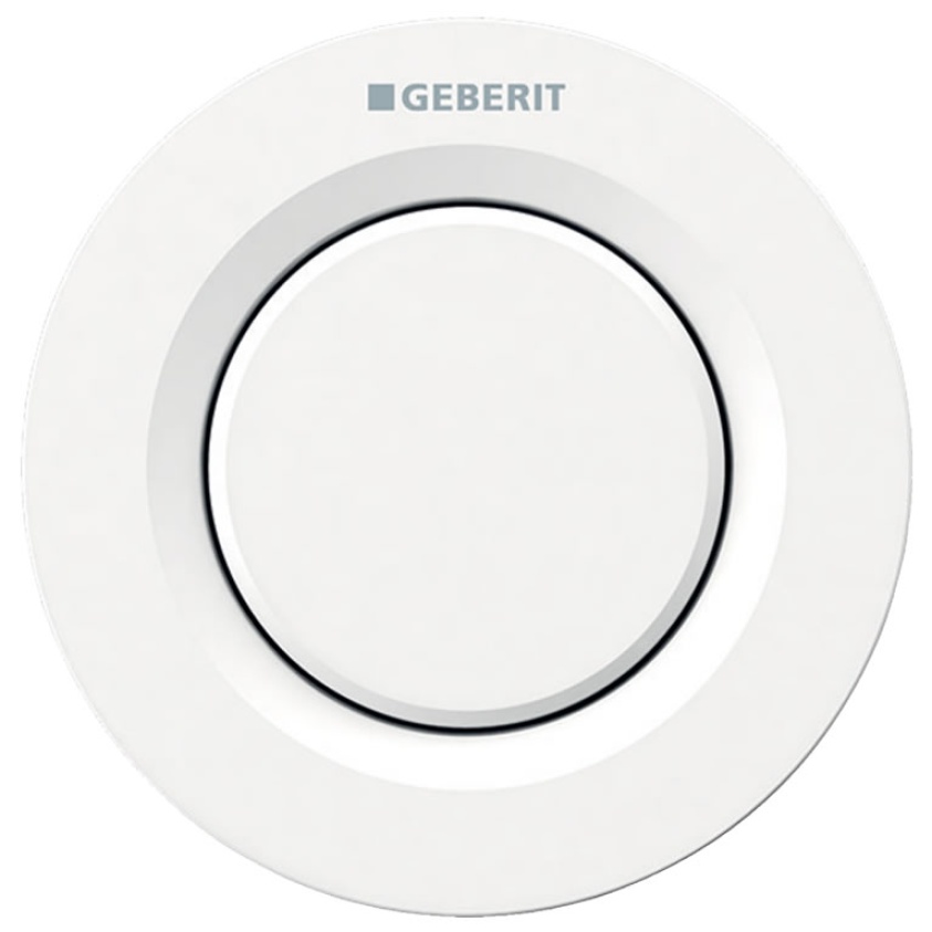 Geberit Type 01 White Single Flush Button | Sanctuary Bathrooms