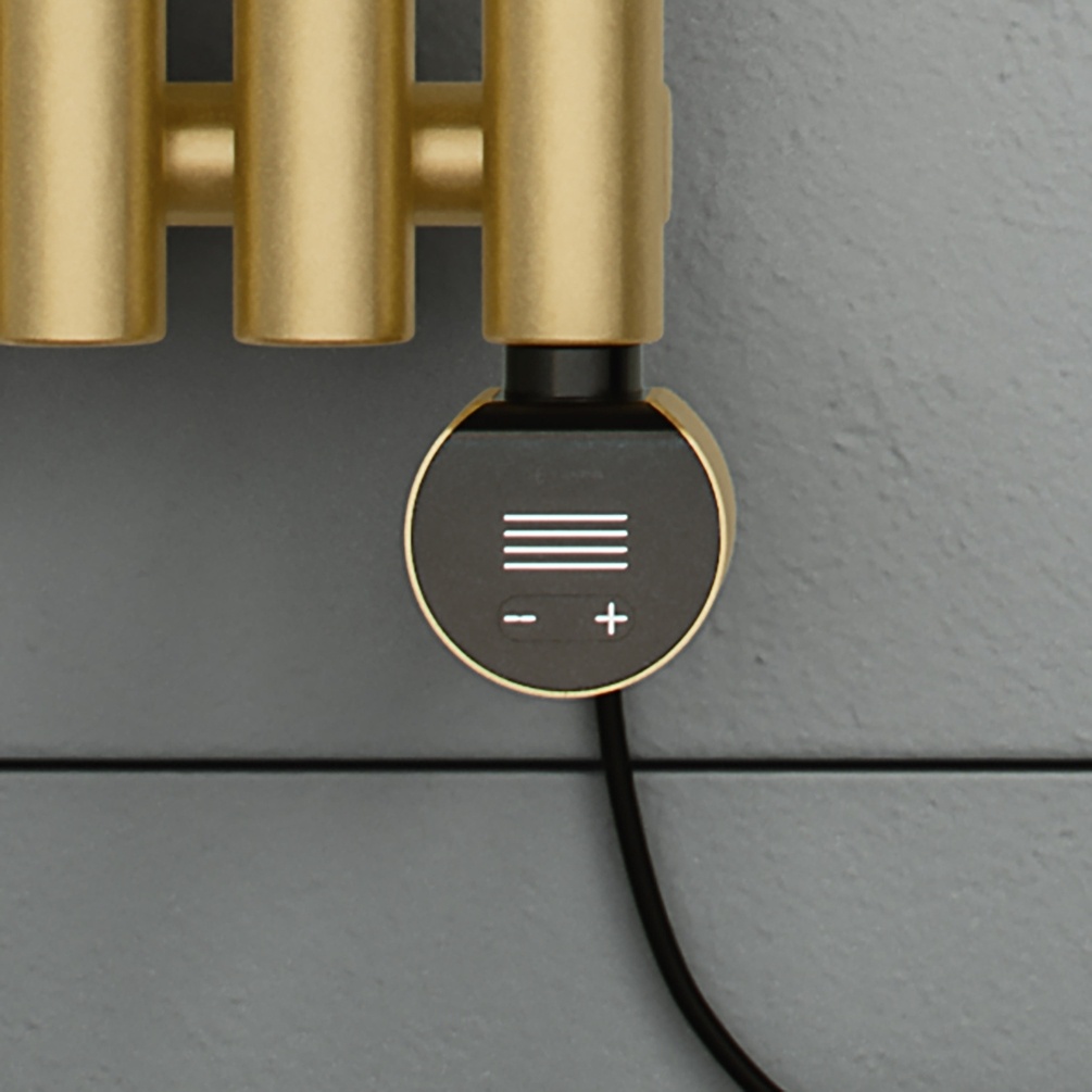 Terma Brass Clamshell VEO Heating Element | Sanctuary Bathrooms