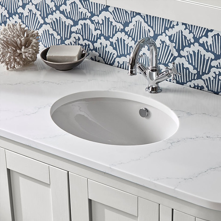 Tavistock Lansdown 1200mm Curved Underslung Vanity & Worktop ...