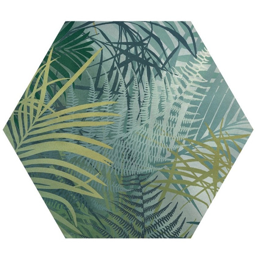 Ca' Pietra Jungle Hexagon Tiles | Sanctuary Bathrooms