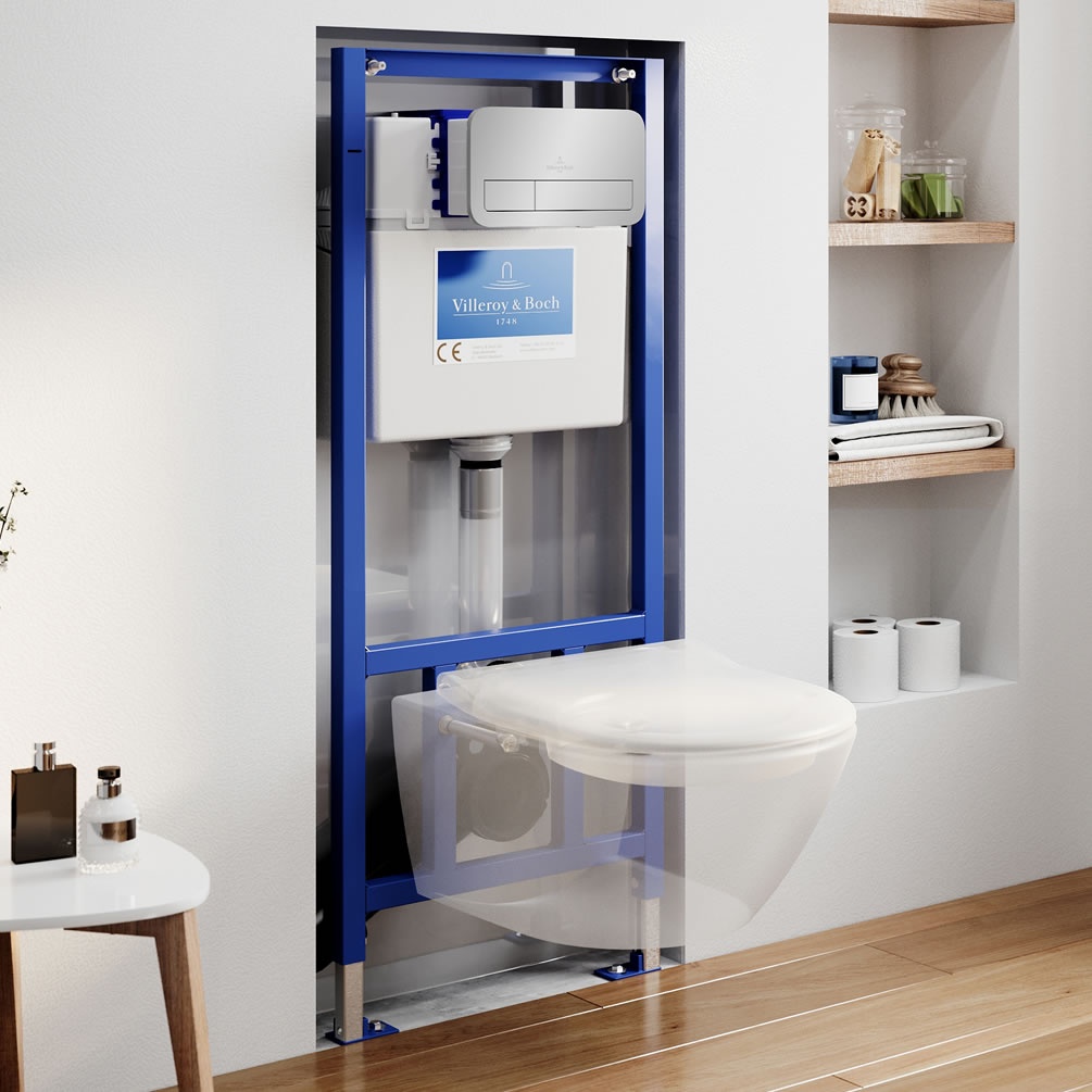 V&B Subway 2.0 Wall-Hung Toilet & Cistern Frame | Sanctuary Bathrooms