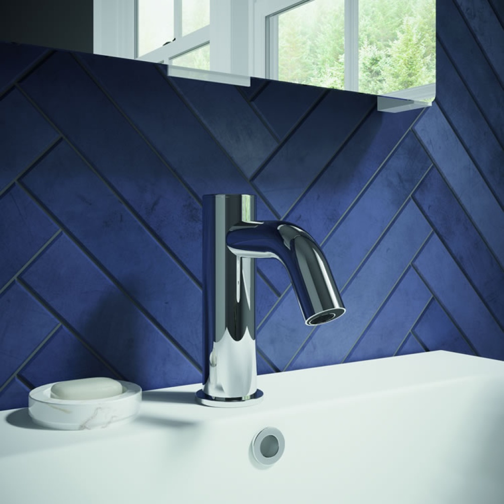 Crosswater MPRO Sensor Chrome Basin Monobloc Basin Tap