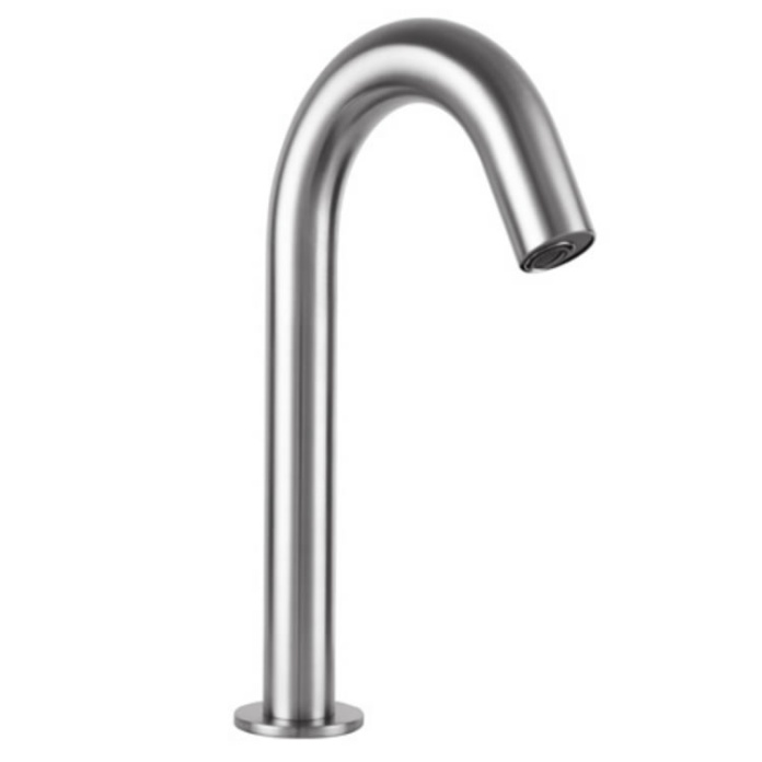 JTP React Sensor Brushed Stainless Deck Mounted Basin Spout | Sanctuary ...