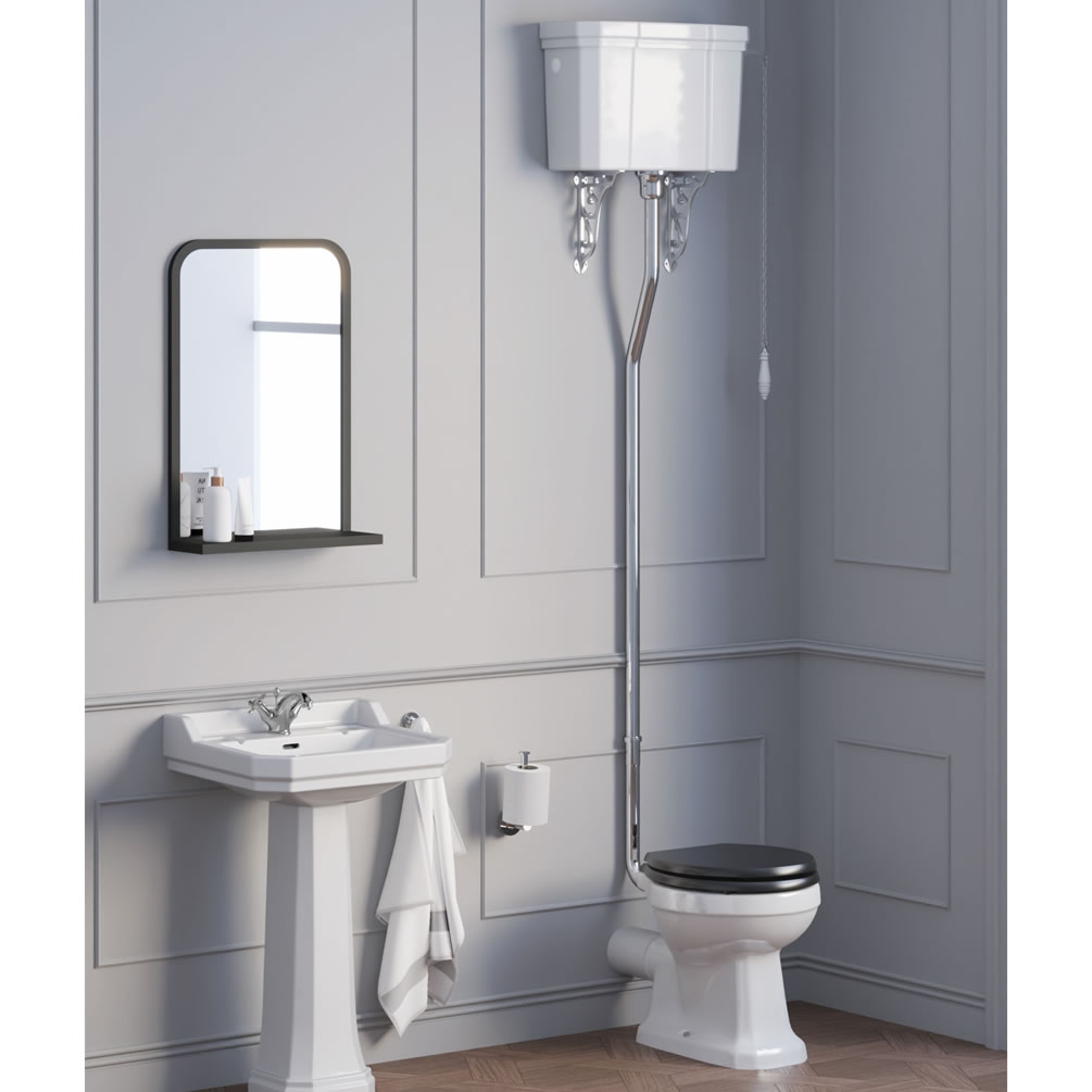 Ideal Standard Waverley High-Level Toilet | Sanctuary Bathrooms