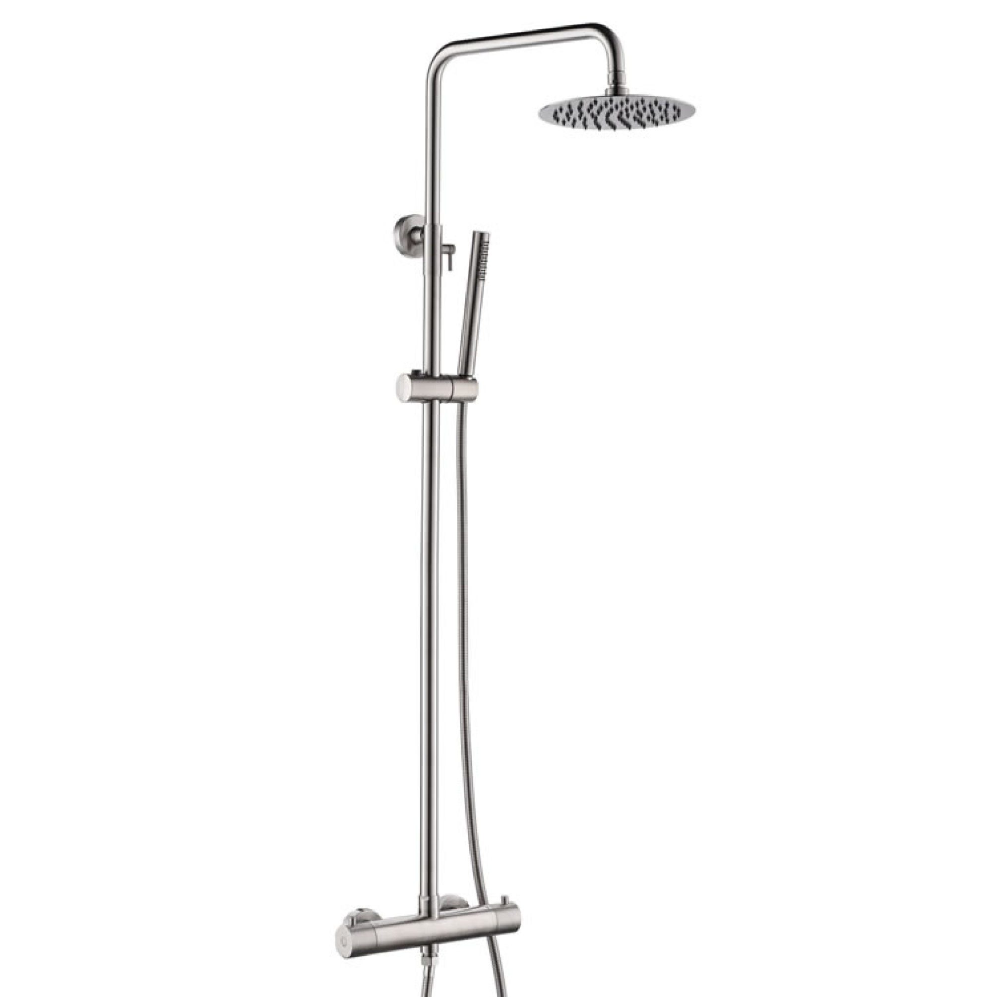 JTP Inox Bar Valve with 2 Outlets, Riser & Kit | Sanctuary Bathrooms