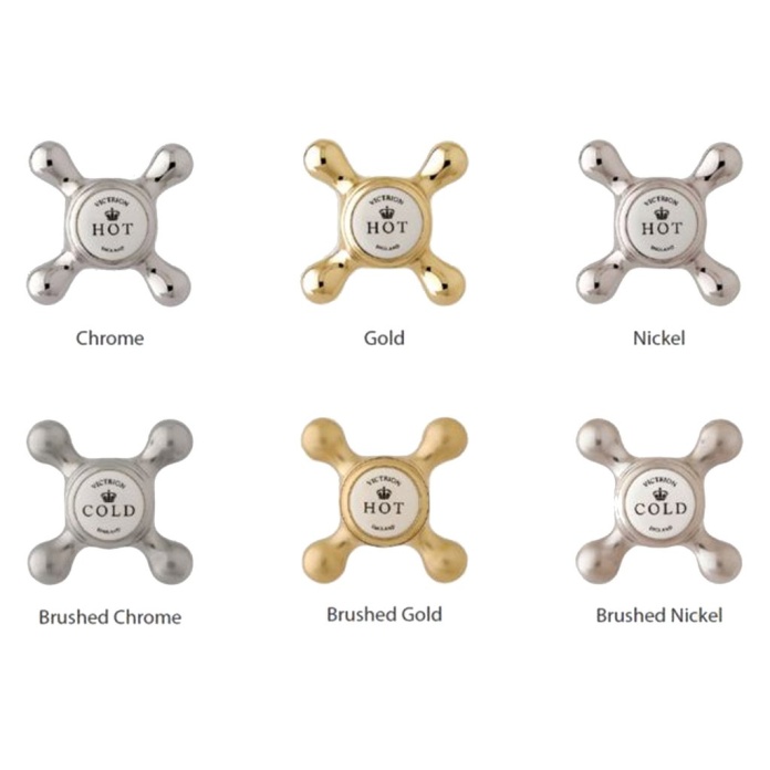 BC Designs Victrion Brushed Gold Wall Bath Shower Mixer
