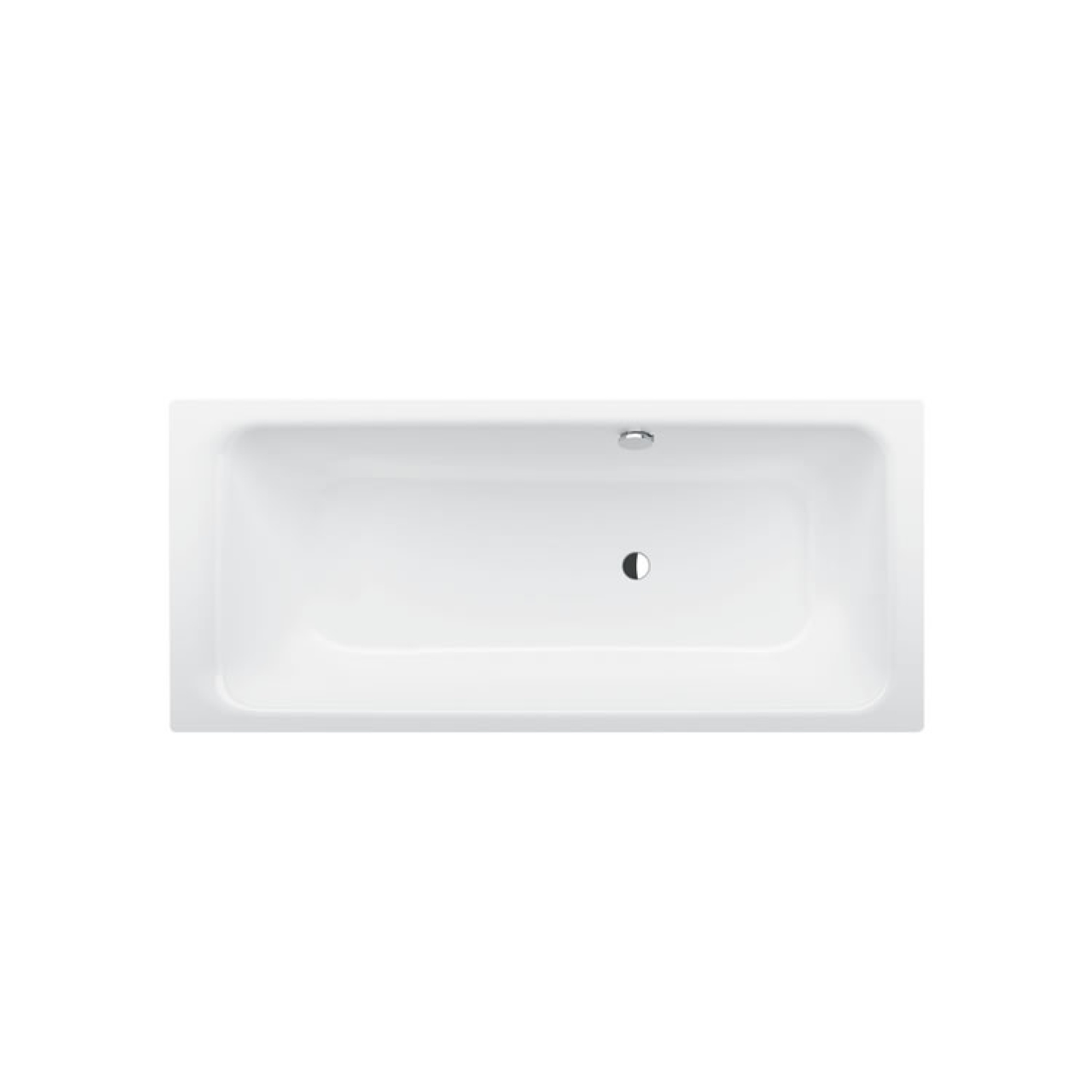 Bette Select 1700 x 750mm Double Ended Bath & Side Overflow