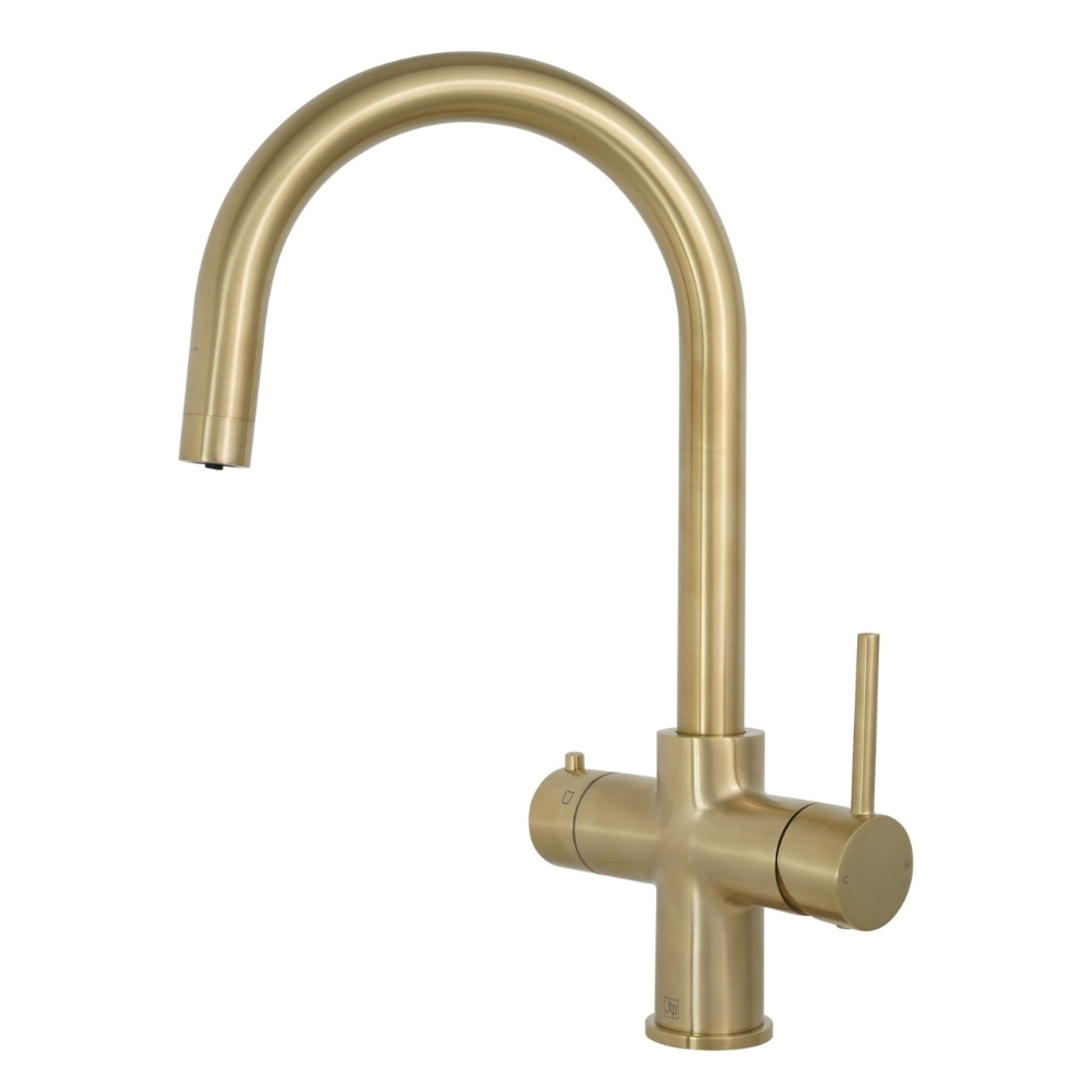 JTP Brushed Brass 4-in-1 Boiling Water Kitchen Tap | Sanctuary