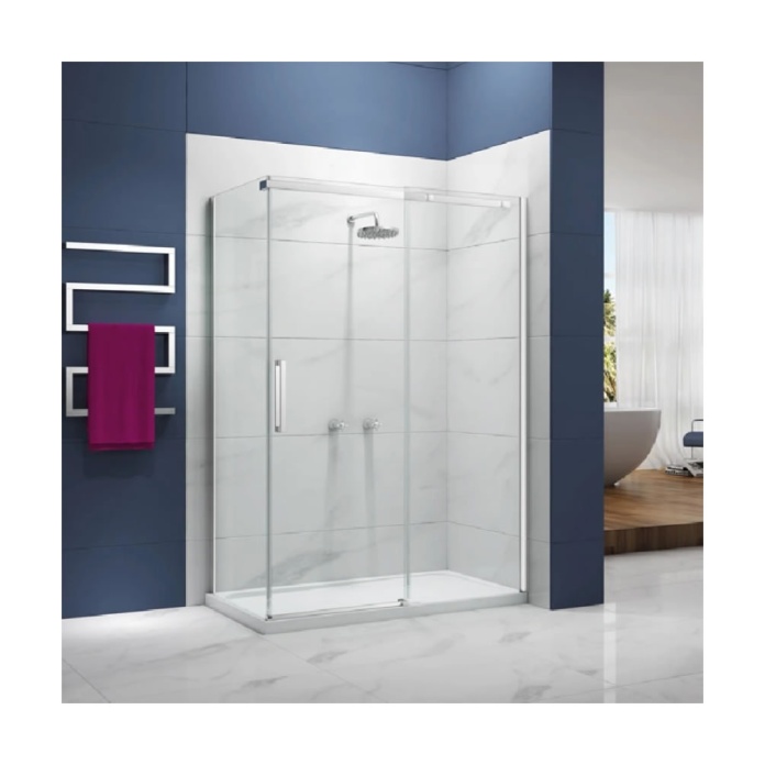 Merlyn Ionic Essence Frameless 1400 Sliding Door | Sanctuary