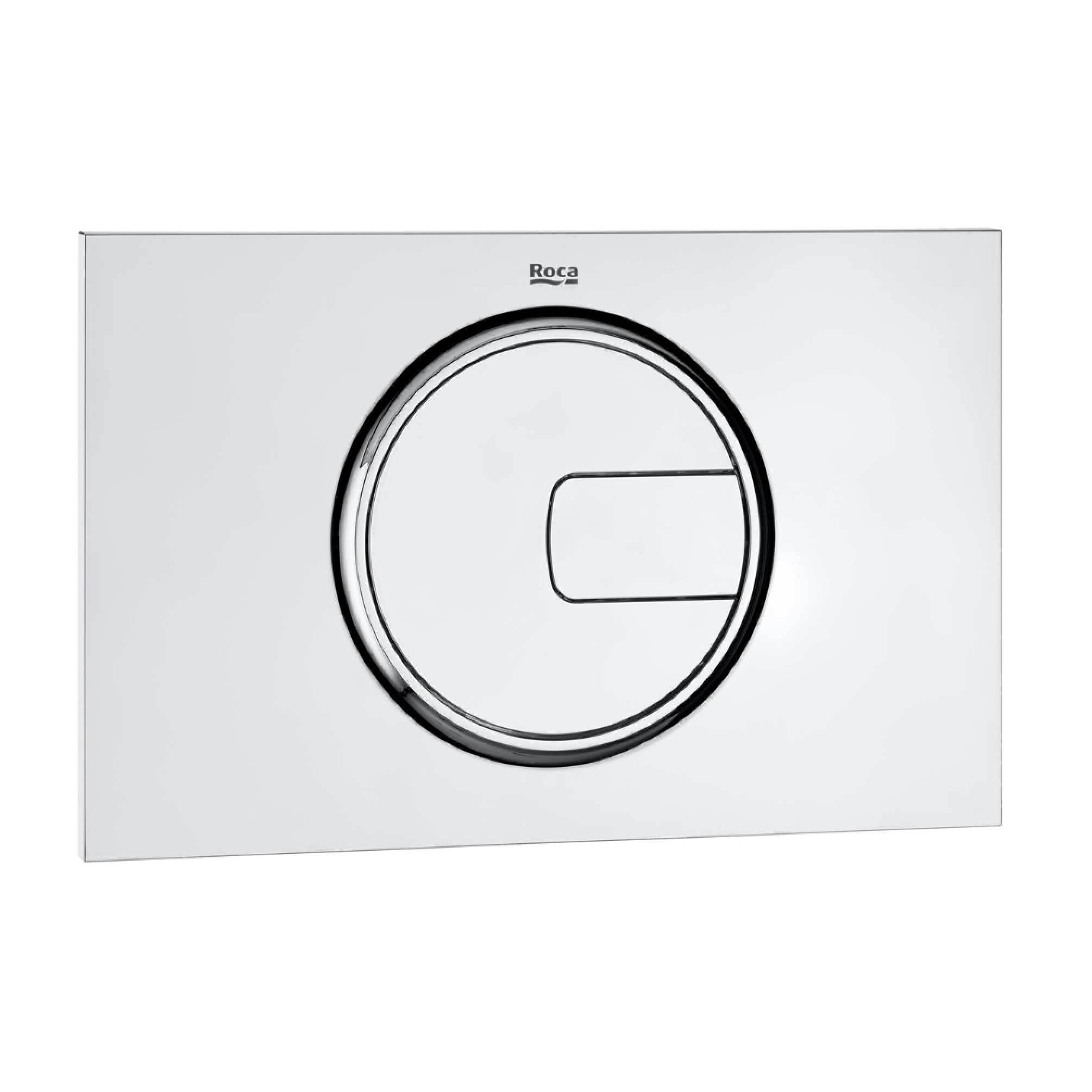 Roca PL4 Chrome Dual Flush Plate | Sanctuary Bathrooms