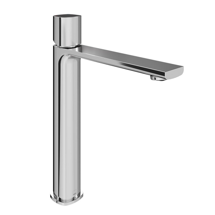 Vado Cameo Leverless Chrome Extended Mono Basin Mixer | Sanctuary Bathrooms