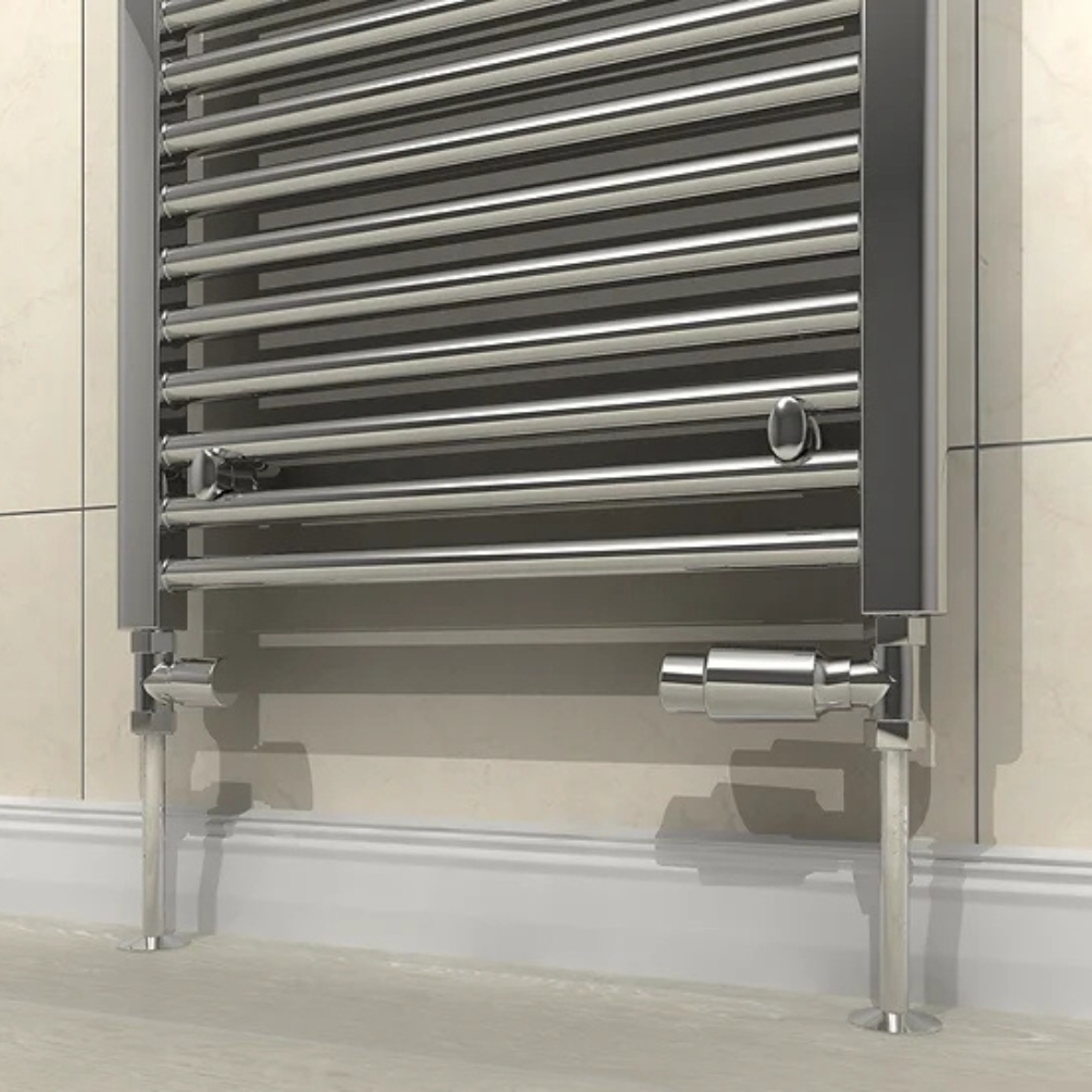 Radox Chrome Radiator Rosette & Tail Set | Sanctuary