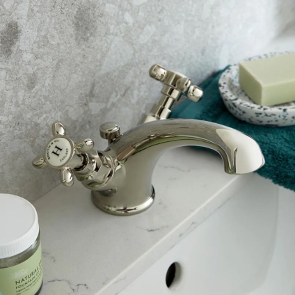 Booth & Co. Axbridge Cross Bath Shower Mixer | Sanctuary