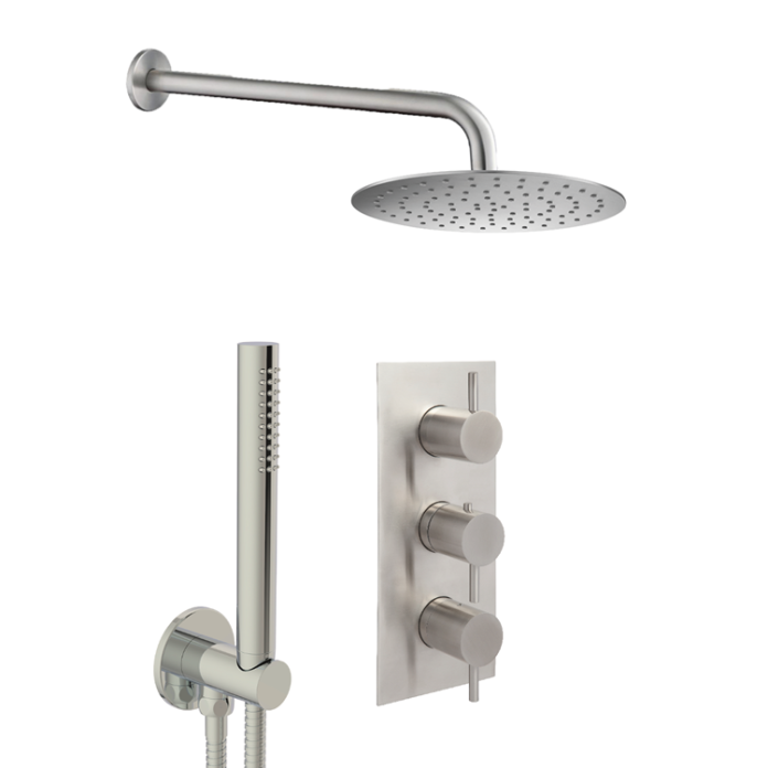 JTP Inox 3 Control Shower Pack | Sanctuary Bathrooms
