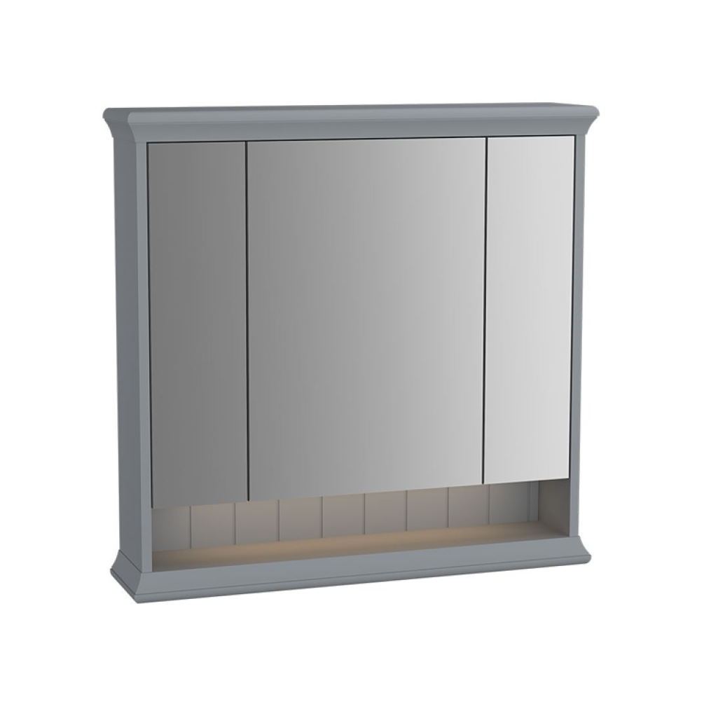 VitrA Valarte 3 Door LED Mirror Cabinet | Sanctuary Bathrooms