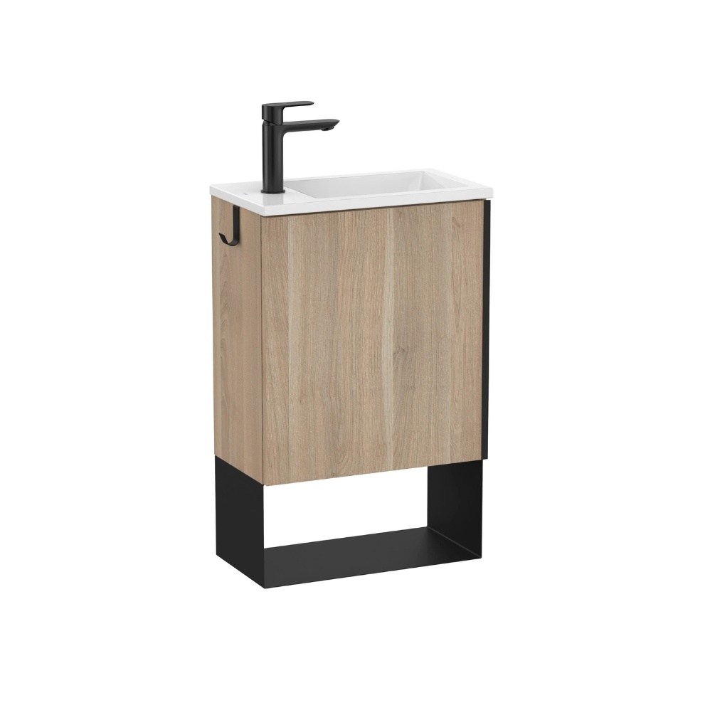 Roca Mini Pro Birch Vanity Unit & Basin | Sanctuary Bathrooms