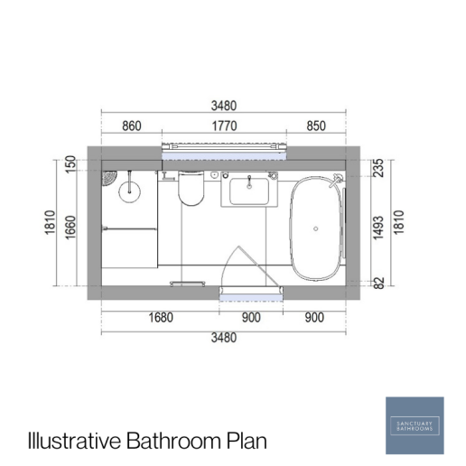 3D Bathroom Design Package | Sanctuary Bathrooms