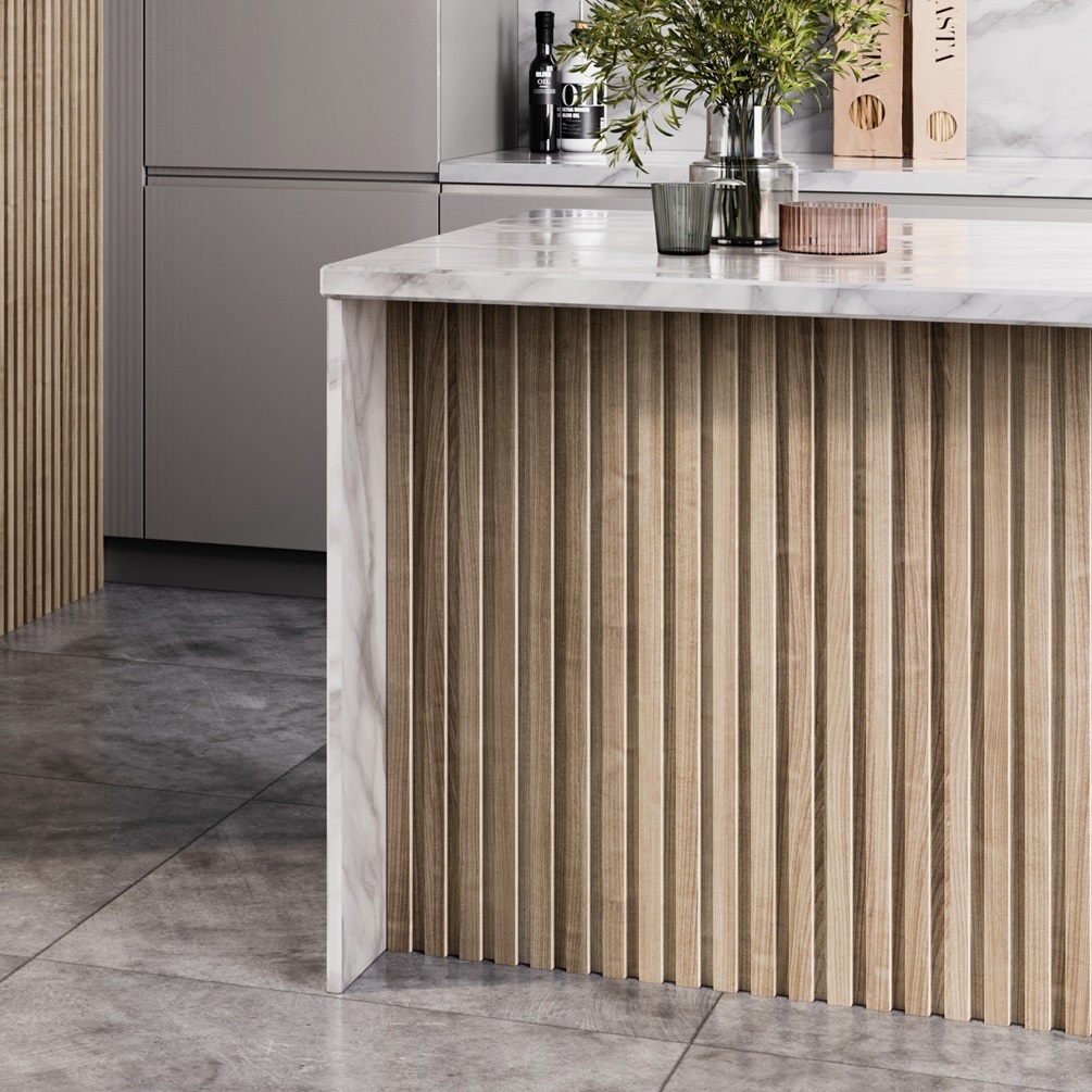 Camden Oak 2400 x 170 Slatted Wall Panels | Sanctuary