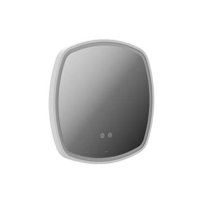 Vado Cameo 50cm Illuminated Square White Mirror | Sanctuary