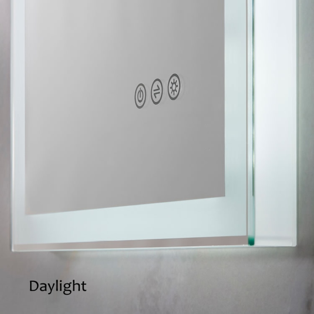 Crosswater Dune 400 x 600 LED Mirror | Sanctuary Bathrooms