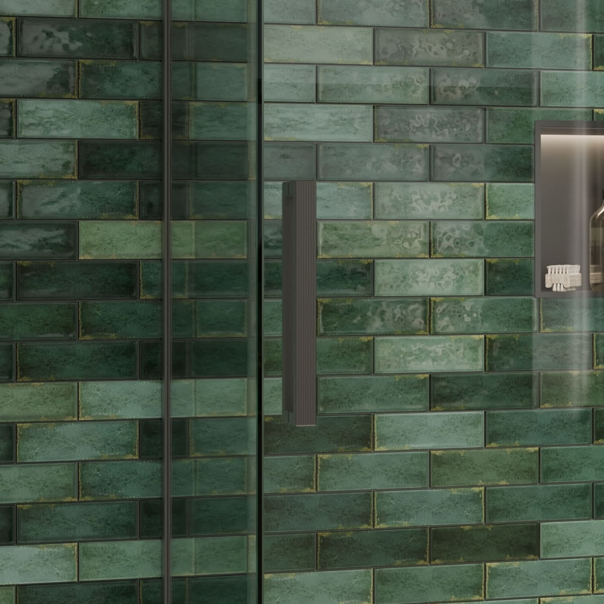 Crosswater Asura 8 Slate Fluted Handle | Sanctuary Bathrooms