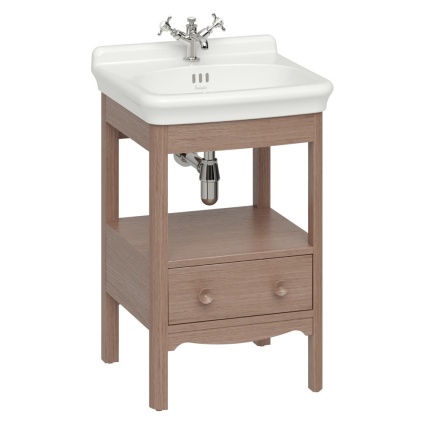 Burlington Guild Dark Oak Wall Mirrored Cabinet | Sanctuary