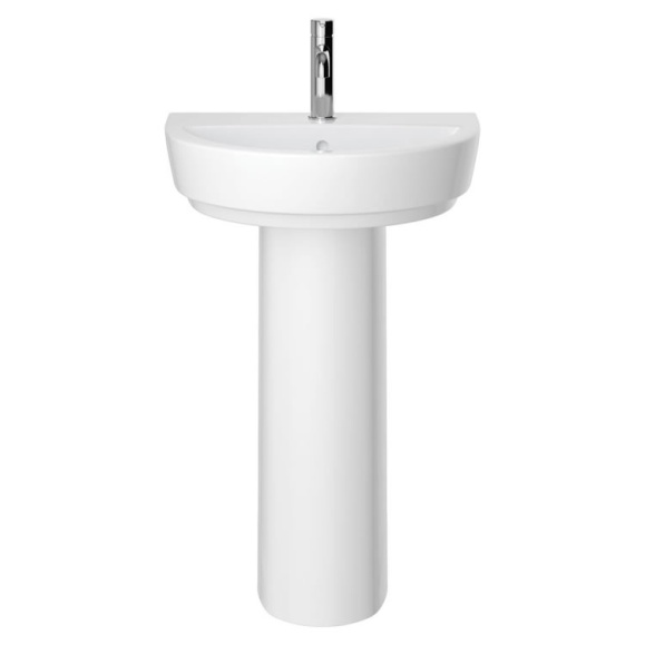 Heritage Stamford 450mm Basin and Full Pedestal