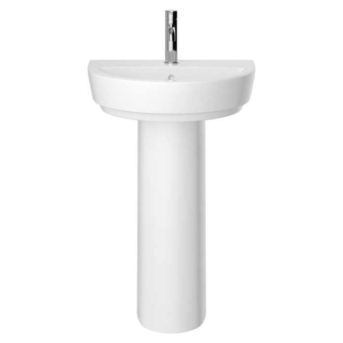 Heritage Stamford 450mm Basin and Full Pedestal