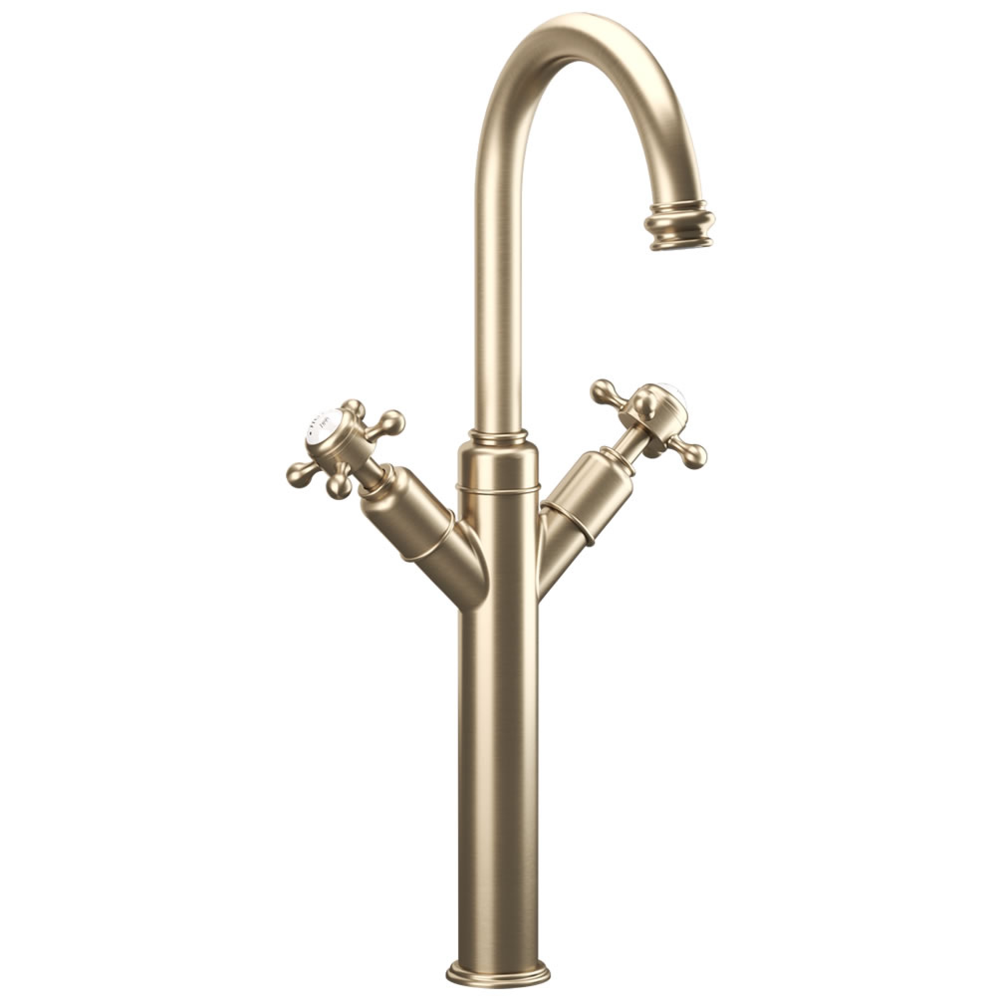 Crosswater Belgravia Brass Tall Basin Mono Tap | Sanctuary