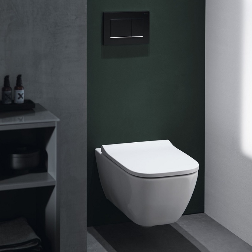 Geberit Smyle Square Rimfree Wall Hung WC | Sanctuary Bathrooms