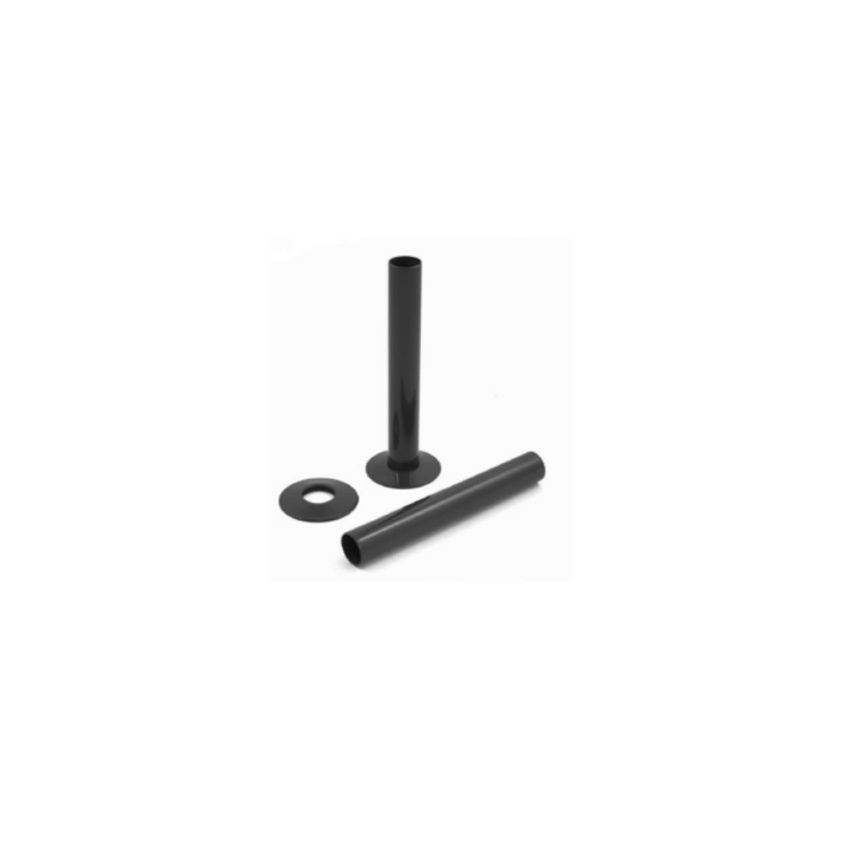 Redroom Black Radiator Pipe Shrouds | Sanctuary Bathrooms