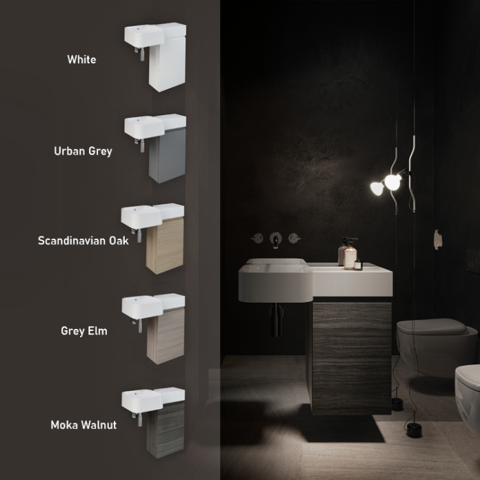 RAK Petit Wall Hung Square Basin with Joy Unit | Sanctuary Bathrooms