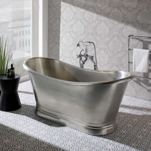 BC Designs 1700mm Tin Freestanding Boat Bath| Sanctuary Bathrooms