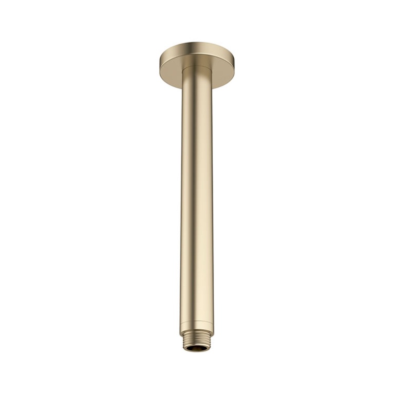 Crosswater MPRO Brushed Brass Ceiling Shower Arm | Sanctuary Bathrooms