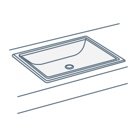 Inset Basins | Sanctuary Bathrooms