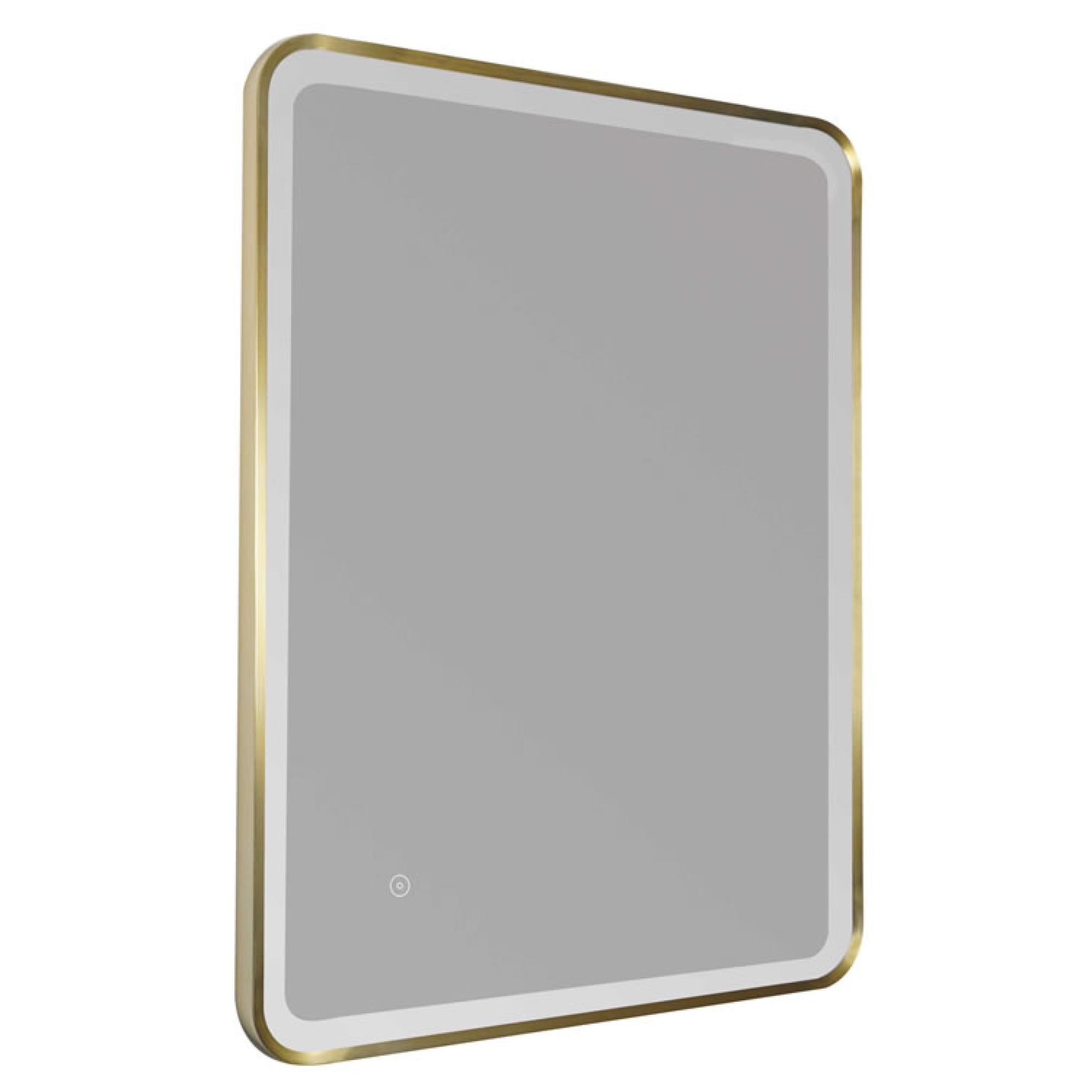 JTP Hix Brass LED Bathroom Mirror | Sanctuary Bathrooms