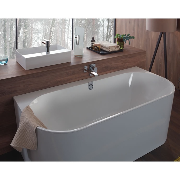 Villeroy & Boch Oberon Duo 1800 x 800 Back to Wall Bath | Sanctuary ...