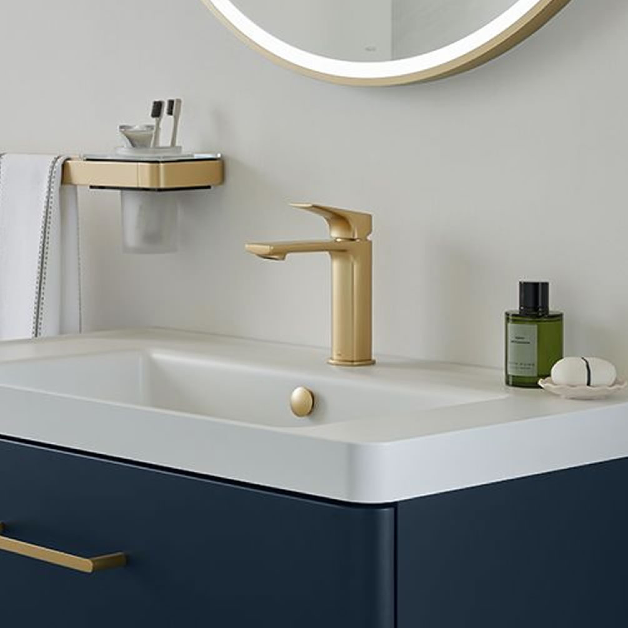 Vado Cameo Levered Satin Brass Mono Basin Mixer - CAM-200/SB-SBR ...